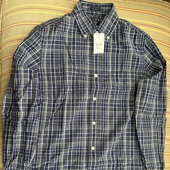 J. Crew | Shirts | J Crew Men Classic Plaid Shirt | Poshmark
